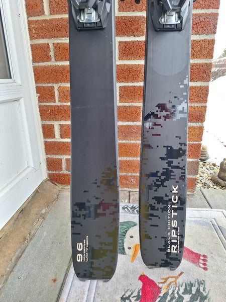 Used Men's 2023 Elan 180 cm Powder Ripstick 96 Skis With Bindings Max ...