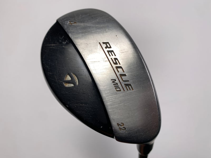 Taylormade Rescue Mid 4 Hybrid 22* Regular Graphite Mens RH | SidelineSwap