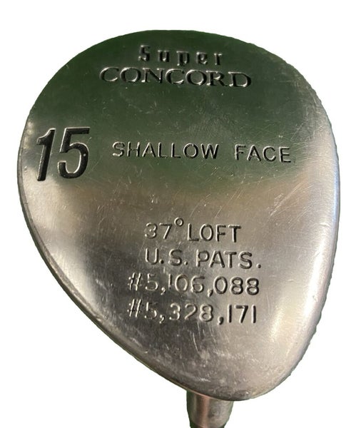 Super Concord Shallow Face 15 Wood 37* RH Petite Ladies Graphite 36.5 ...