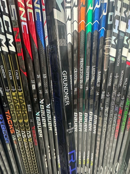 Used Left Hand P28 Pro Stock RibCor Trigger 7 Pro Hockey Stick ...