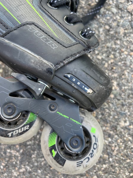 Used Tour Code 9 Inline Skates D&R (Regular) 1-4 | SidelineSwap | Buy ...