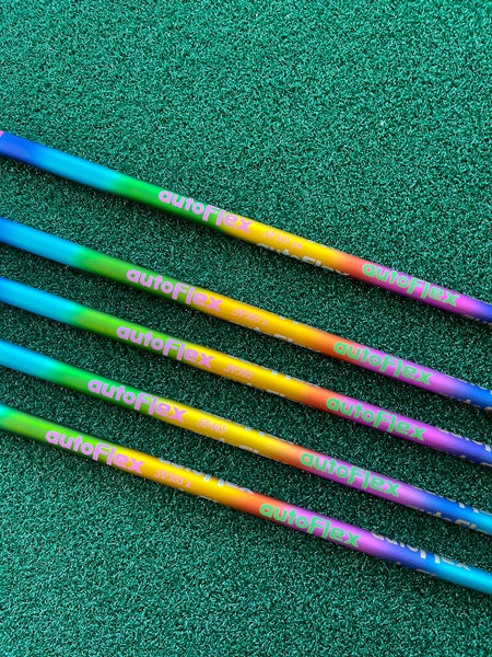 Autoflex Rainbow Fairway Shaft NEW 505XX Adapter/Grip Authorized Dealer ...