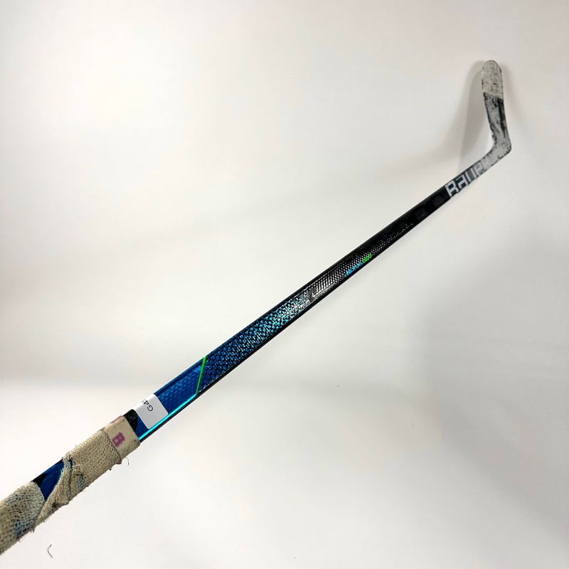 Brand New Left Handed Blue Bauer Nexus Geo Montour Pro Curve 82 Flex ...