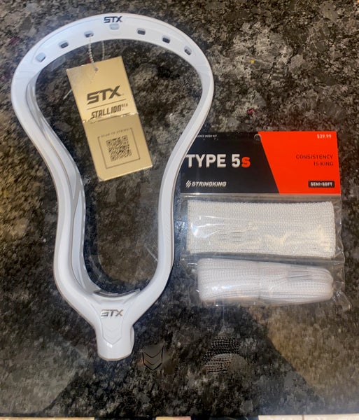 New! STX Stallion 1K Lacrosse Head w Stringking 5s Mesh kit valued at $40.00!! | SidelineSwap ...