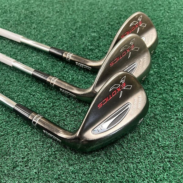 Tour Edge Exotics Tour Proto Wedge Set 50-54-58 MRH DG Spinner Steel ...