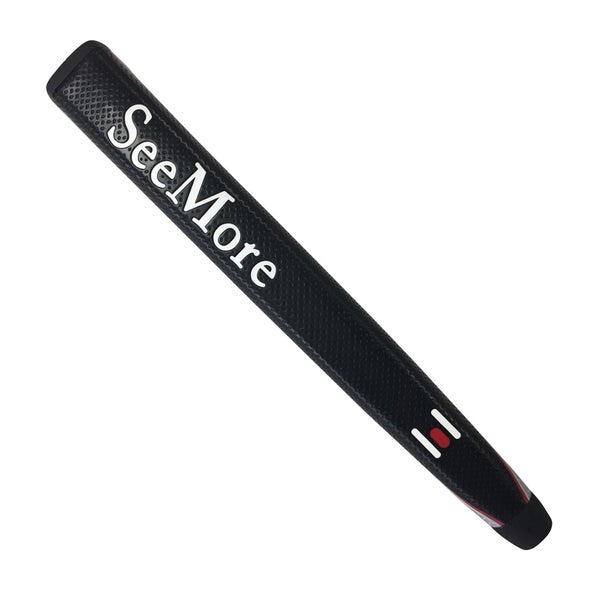 NEW SeeMore Black/Grey/Red 60g Pistol Putter Grip | SidelineSwap | Buy and Sell on SidelineSwap