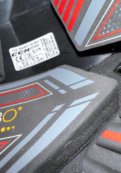 Used Small/Medium Black CCM FL500 Helmet | SidelineSwap | Buy and Sell ...