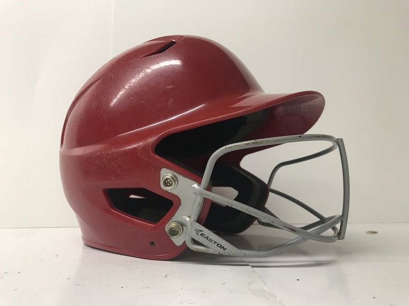 Used Easton Red Helmet Sm Standard Baseball And Softball Helmets ...