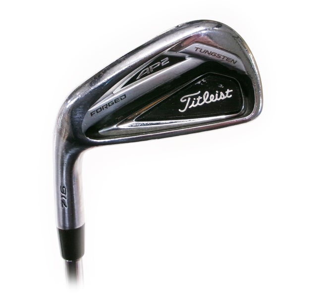 LH Titleist 716 AP2 Forged 4 Iron Steel True Temper S300 Stiff Flex | SidelineSwap | Buy and ...