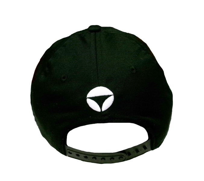 NEW TaylorMade Vintage 5 Panel Rope Black Adjustable Snapback Golf Hat ...