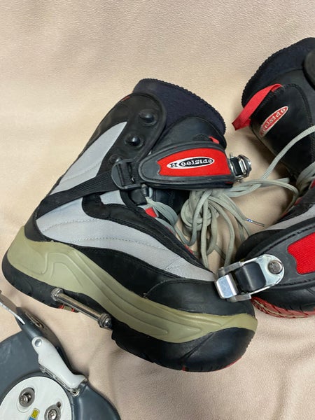 Men's Used Large Switch Heelside Snowboard Bindings All Mountain ...