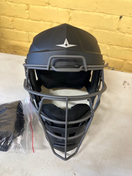 New All-Star MVP5-PRO Catcher's Mask Black | SidelineSwap | Buy and ...