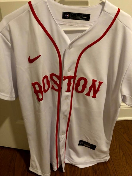 Boston Red Sox Bill Spaceman Lee Large White Jersey | SidelineSwap ...