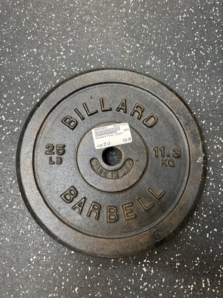 Used 25 Lb Standard Plate Sets | SidelineSwap | Buy and Sell on ...