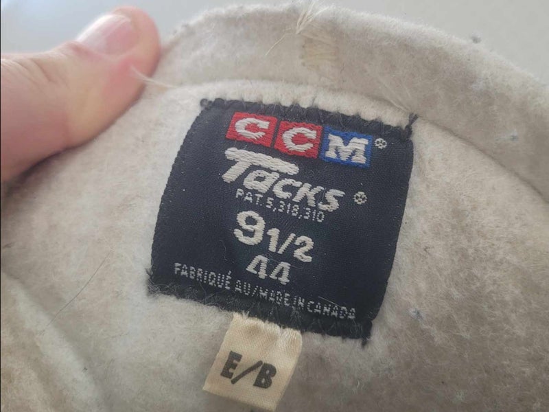 Used Senior CCM Tacks 152 Hockey Skates Regular Width 9.5 ...