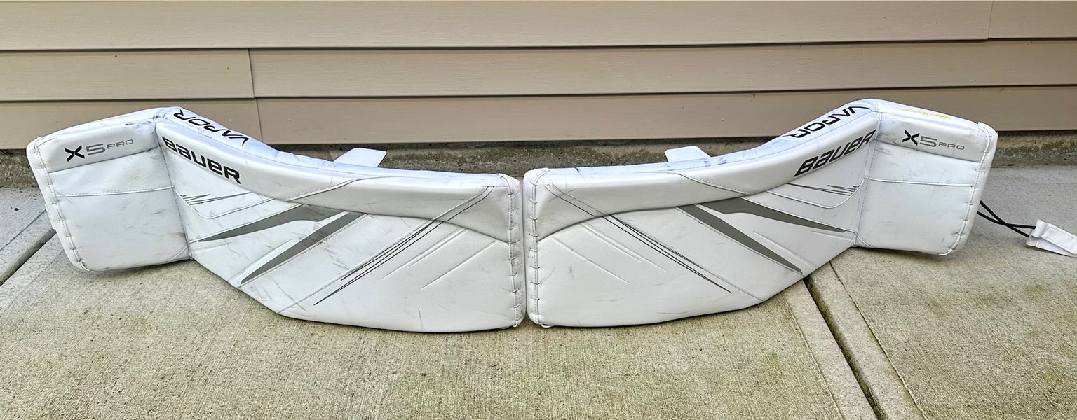 34 +1 Bauer x5 pro Vapor goalie pads | SidelineSwap | Buy and Sell on ...
