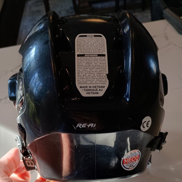 Bauer Re-Akt 75 Helmet with Shield - Medium - Black | SidelineSwap ...