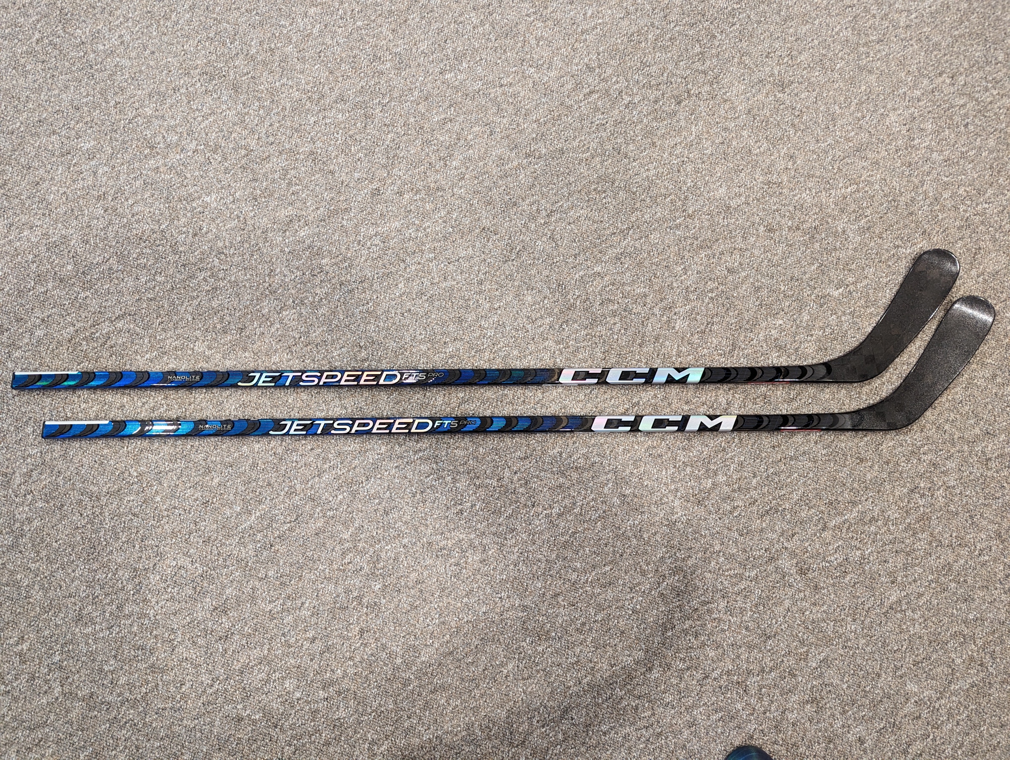 Silver Jetspeed FT5 Pro (Trigger 7 Pro Build) Hockey Stick-LH-75 Flex ...
