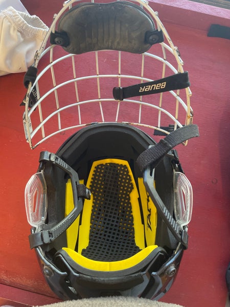 CCM Helmet With Oreo Cage | SidelineSwap | Buy and Sell on SidelineSwap