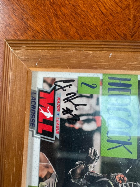 Colin Heacock Chesapeake Bayhawks Signed Mll Photo | SidelineSwap | Buy ...