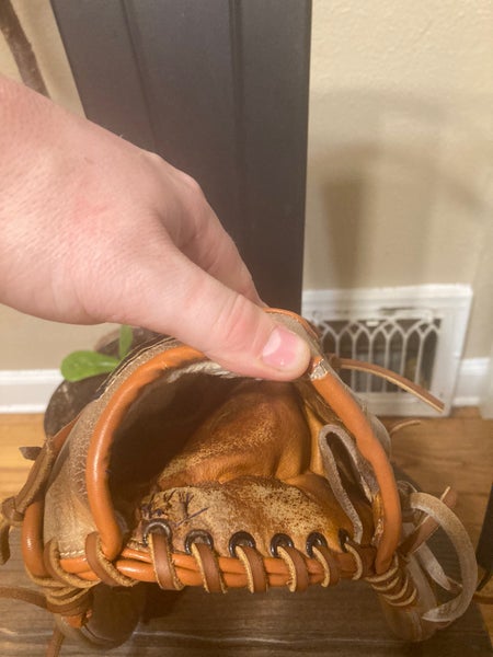 Relaced/reconditioned Wilson Pro Model Glove-12’ RHT | SidelineSwap ...