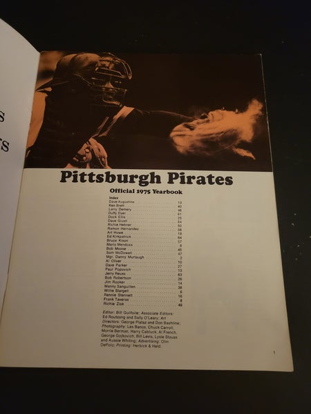 Vintage Pittsburgh Pirates 1975 Yearbook | SidelineSwap | Buy and Sell ...