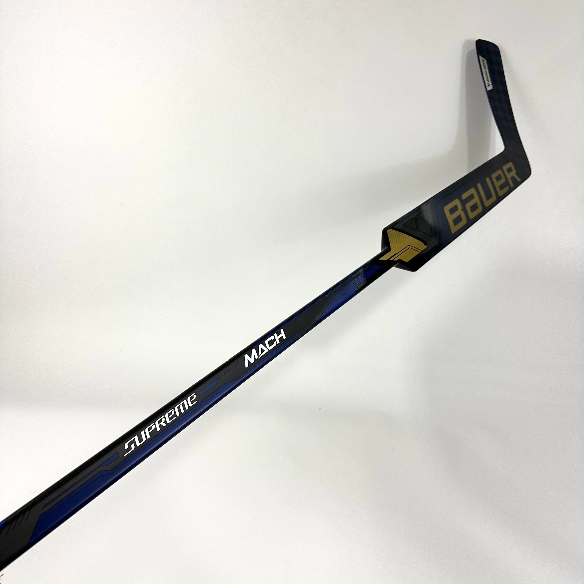 Brand New Regular Blue and Gold - Bauer Supreme Mach Goalie Stick | P34 ...