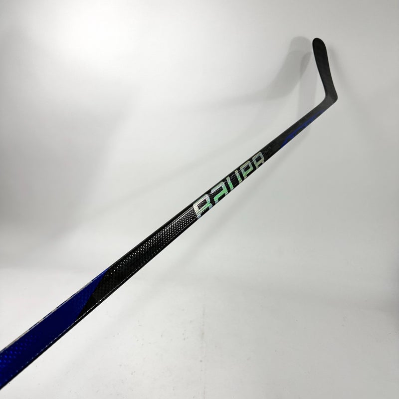 Brand New Left Handed Blue Bauer Nexus Geo Montour Pro Curve 82 Flex ...