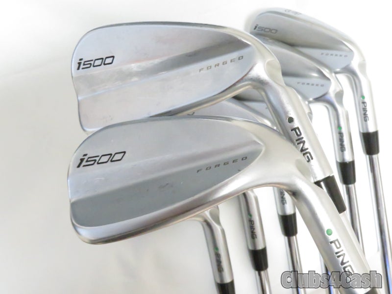 PING i500 Irons Black Green Dot Dynamic Gold S300 Stiff Flex 4-P+Uw ...