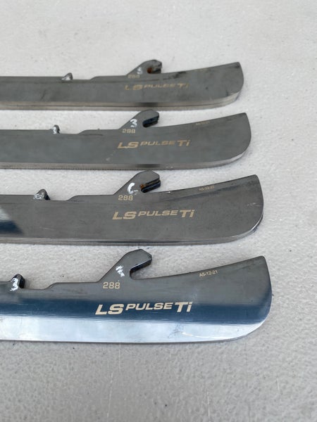 NEW Bauer LS Pulse TI XL Version Edge Black Steel Runners LS3 Edge ...