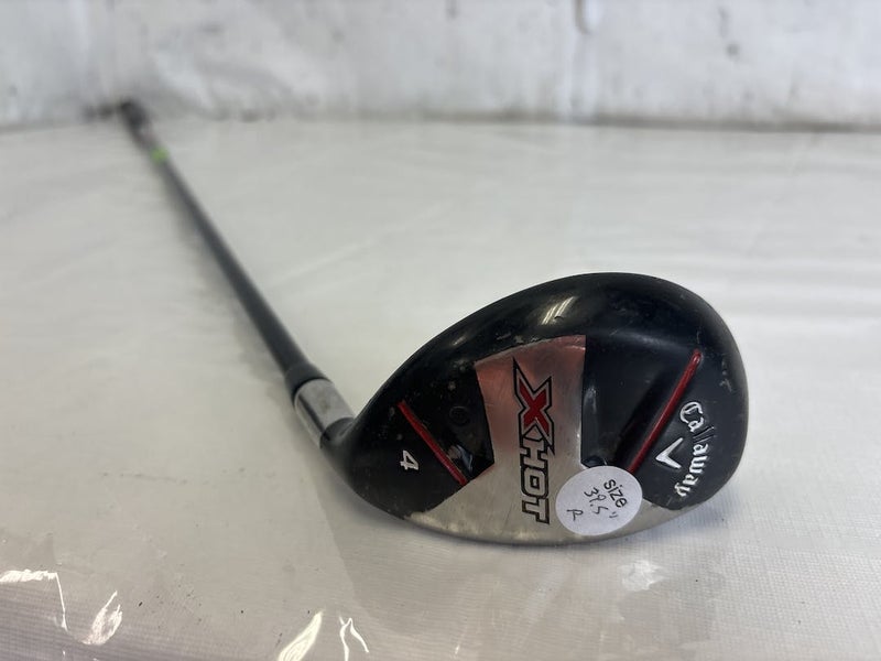 Used Callaway X Hot 4 Hybrid Uniflex Graphite Shaft Hybrid Club 395