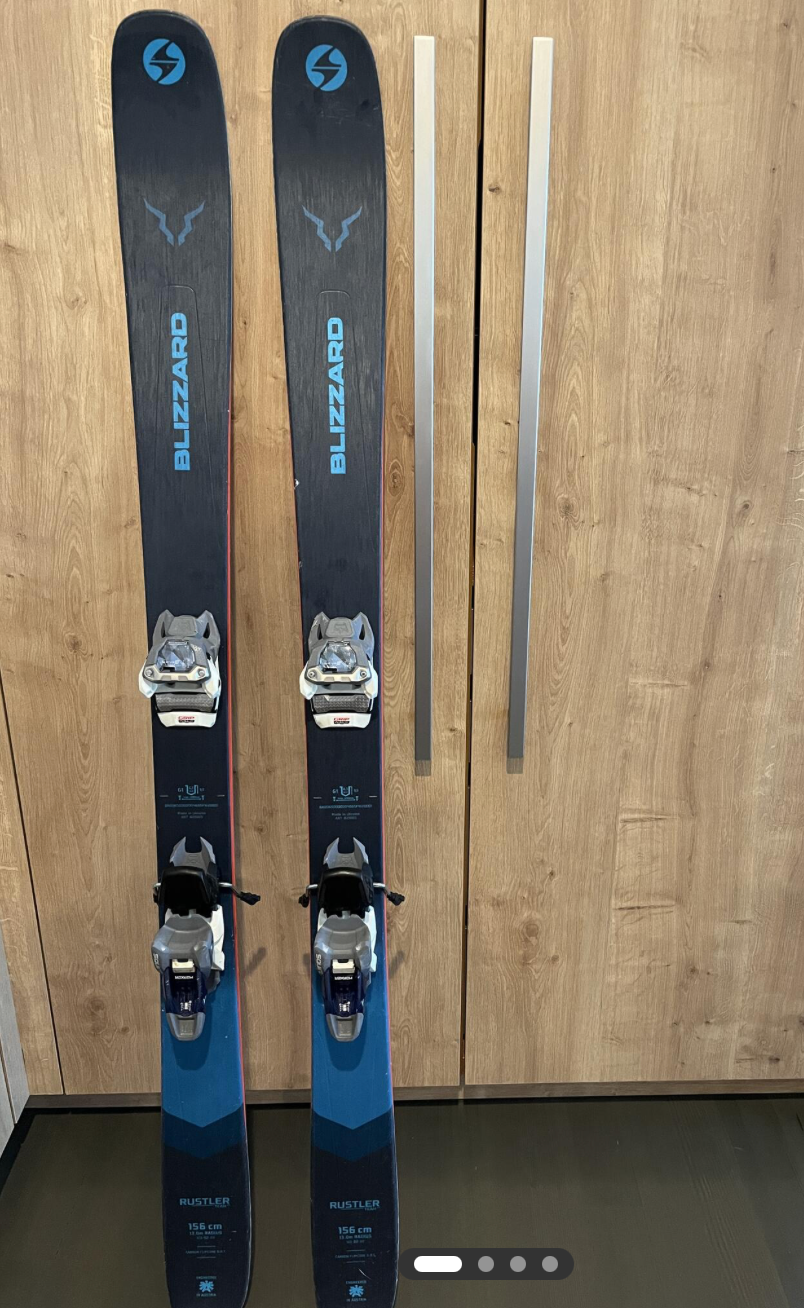 Unisex 2022 Blizzard 156 cm Rustler Skis Max Din 11 | SidelineSwap