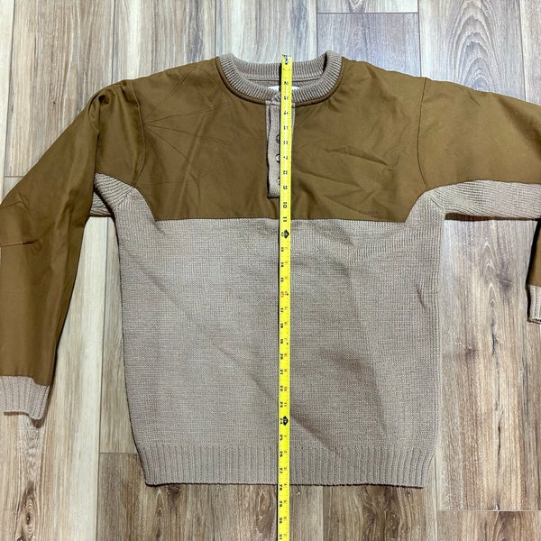 Filson Waterfowl Guide Oiled Tin Cloth Wool Sweater Shooting Shirt ...
