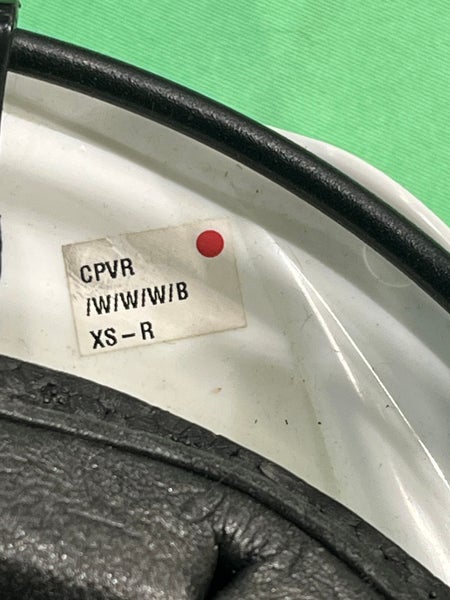 White Used Adult Cascade CPV-R Helmet | SidelineSwap | Buy and Sell on ...