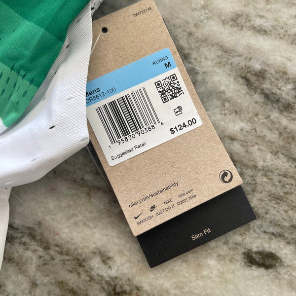 Nike Dri-Fit ADV Oregon Track Club Singlet White Green DR5812-100 Men's ...