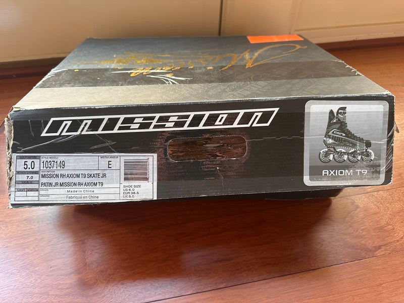 New Mission Axiom T9 Inline Skates Wide Width Size 5 | SidelineSwap ...