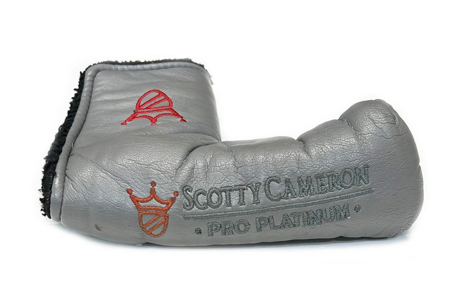 Titleist Scotty Cameron Pro Platinum Grey Blade Putter Headcover - Red ...