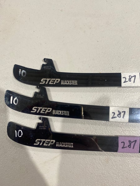 Used Pair Of Black Step Steel ST EDGE NHL Stock 263 271 280 287 ...