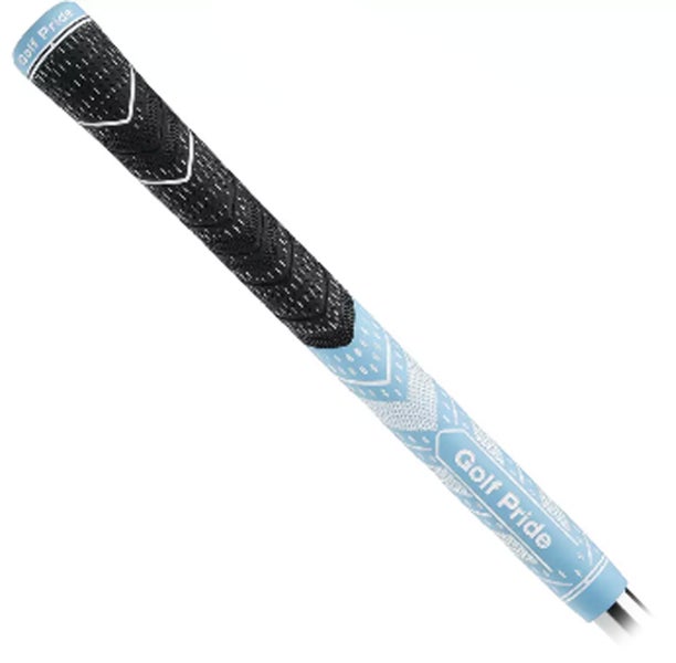 NEW Golf Pride MCC Plus 4 Teams Light Blue/White Standard Grip ...