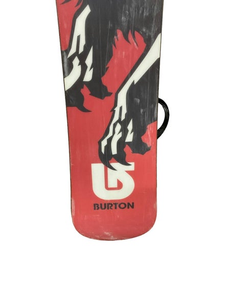 Used Burton The White Collection 136 Cm Junior Snowboard Combo ...