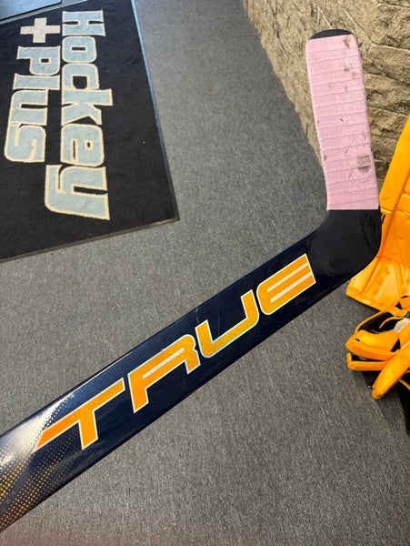 Juuse Saros Used True Catalyst 9x Nashville Predators Goalie Stick ...