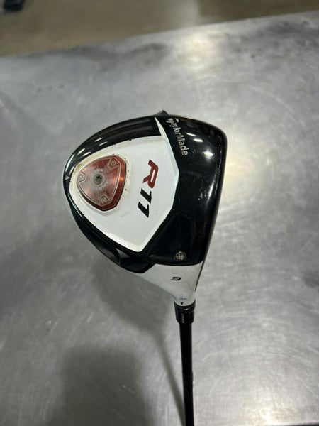 Used Taylormade R11 9.0 Degree Regular Flex Steel Shaft Drivers ...