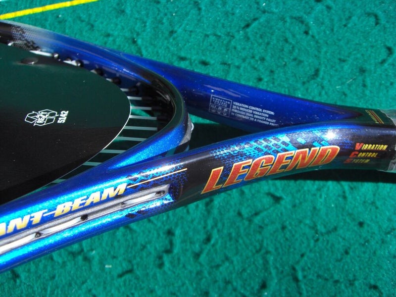 HEAD Legend Oversize Graphite Widebody Racket 4 1/2 Strung 16x19 Cover ...