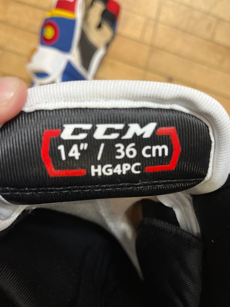 Custom COLORADO CCM 14" 4R Pro Hockey Gloves | SidelineSwap | Buy and ...