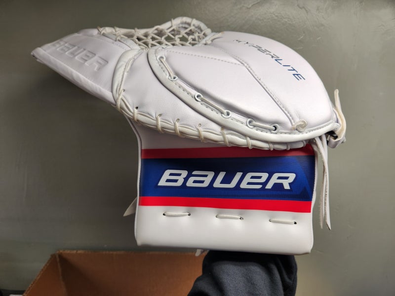 New NHL Habs Bauer Pro Stock Supreme Glove/Blocker Set | SidelineSwap ...