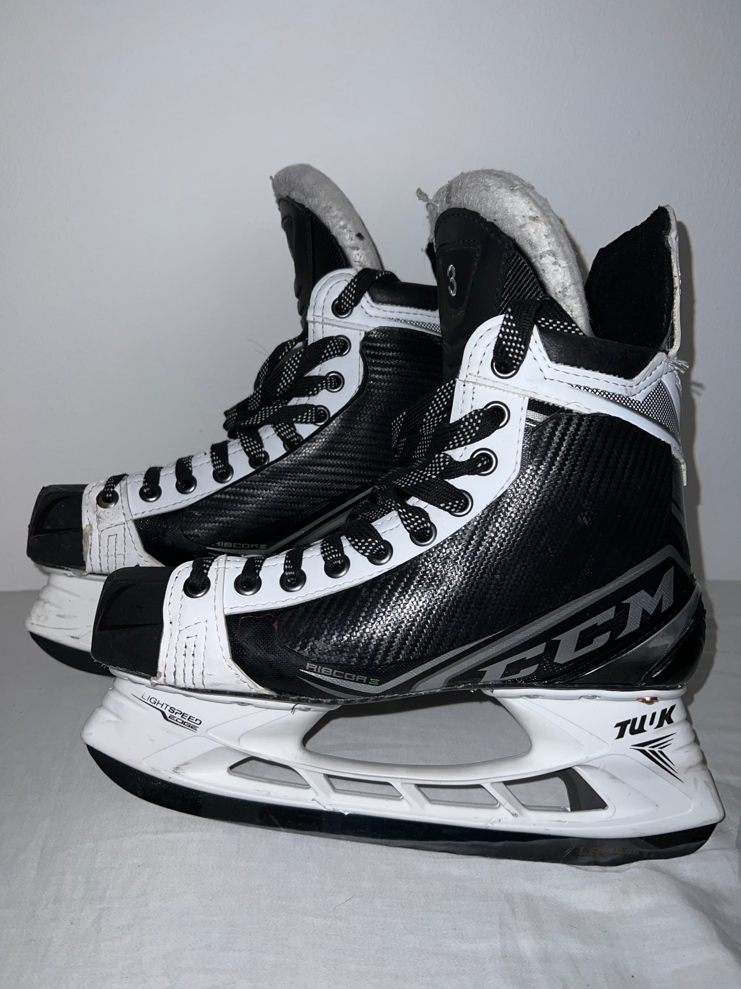 Custom CCM Ribcor 100k Pro skates (pro stock John klingberg) | SidelineSwap