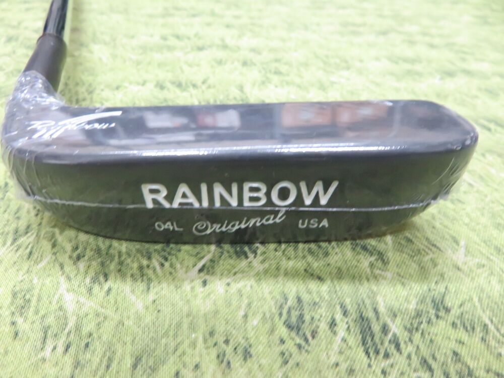LH * NEW in Plastic * Rainbow 04L ORIGINAL BLACK T-Line 34.25" Putter ...