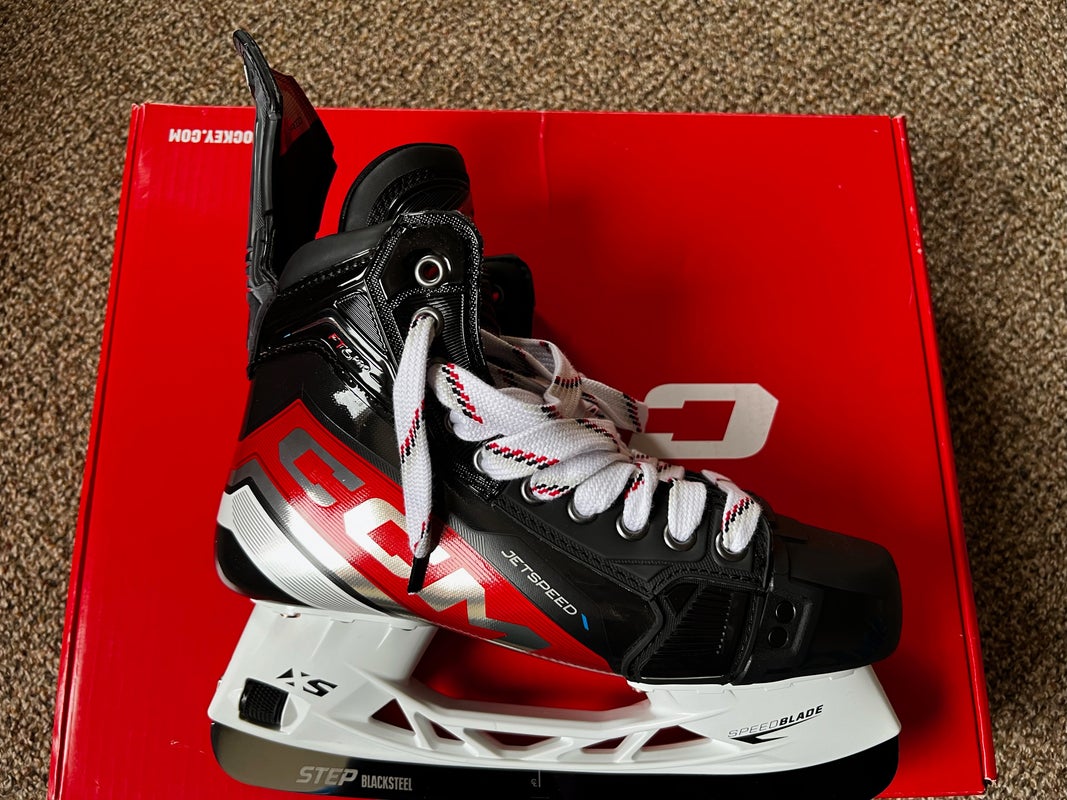 New CCM Pro Stock Size 9 1/4 JetSpeed FT6 Pro Hockey Skates 1 of 1 ...