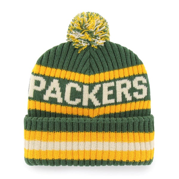 2024 GREEN BAY PACKERS DARK GREEN BERING 47 CUFF KNIT STOCKING HAT ...