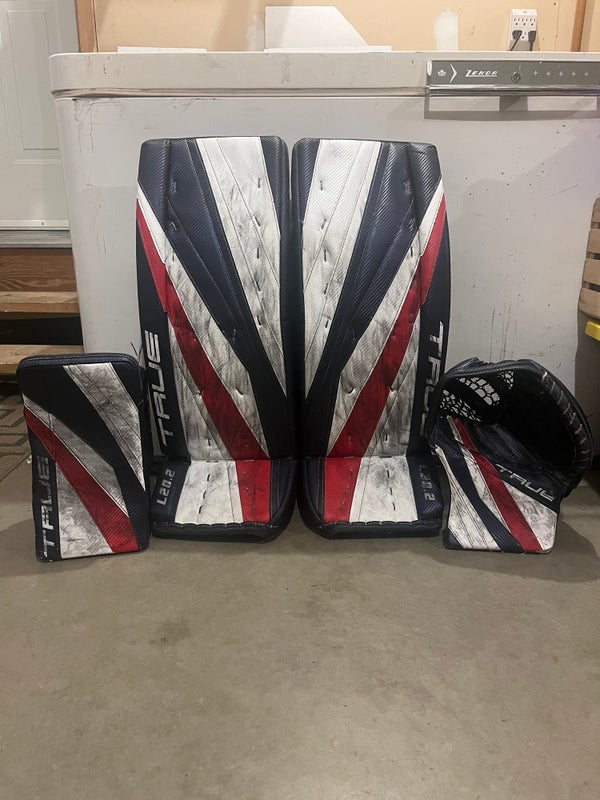 34+1.5" Regular Pro Stock Velocity V4 7900 Goalie Full Set | SidelineSwap